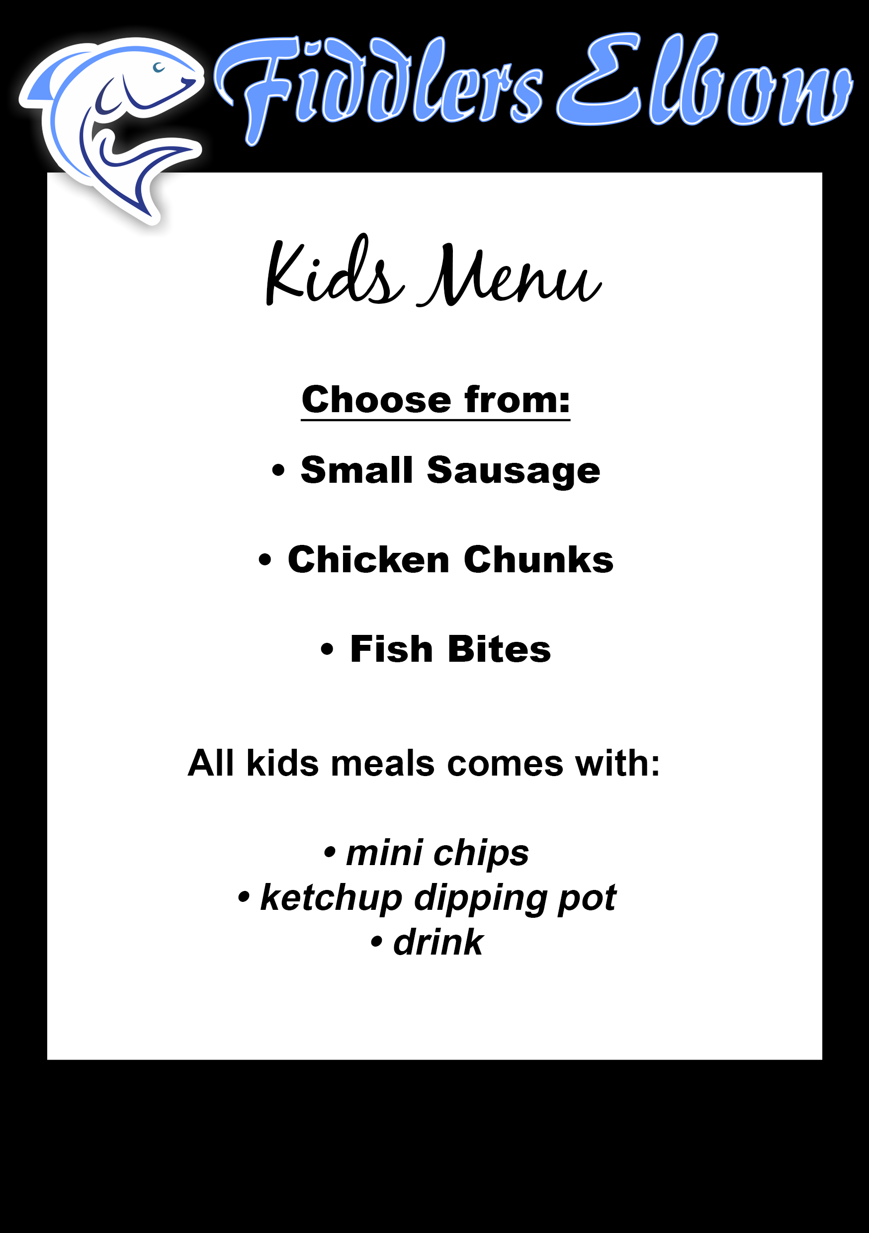 Explore Our Fish and Chips Menu | Fiddlers Elbow Fish and Chips